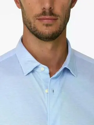 Boggi Milano Polo Shirt Mouliné Cotton Regular-fit