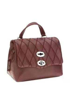 ZANELLATO Postina Quilted Leather Tote Bag