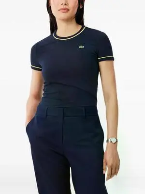 Lacoste Contrast-trim Jersey T-shirt