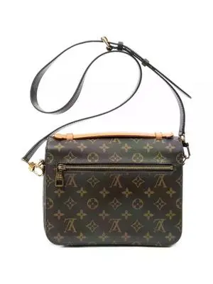 LOUIS VUITTON Pochette Metis Monogram Shoulder Bag - Brown