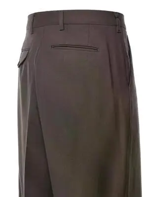 BE ABLE Pleated Straight-leg Trousers