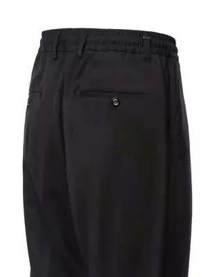 BE ABLE Dominique Pleated Elasticated-waist Trousers