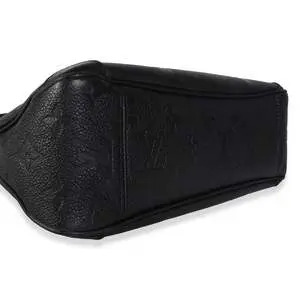 LOUIS VUITTON Monogram Empreinte Trianon Pm - Black