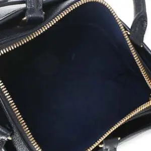 LOUIS VUITTON Monogram Empreinte Trianon Pm - Black