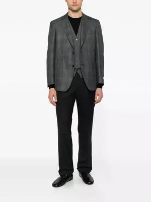 Corneliani Button-up V-neck Vest - Grey