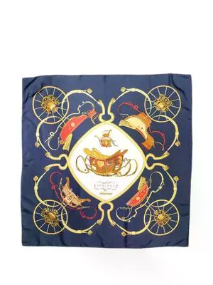 Hermès Springs Silk Scarf