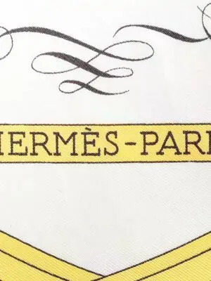 Hermès Springs Silk Scarf