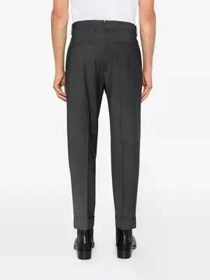 BERWICH Pleated Turned-up Trousers