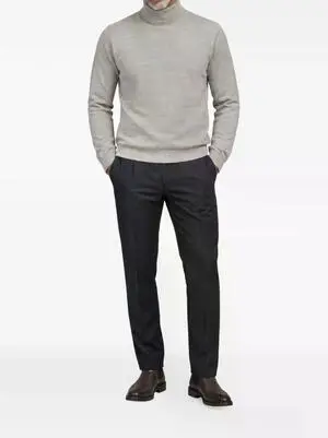 FRANZESE COLLECTION Stefano De Martino Turtleneck Sweater - Grey