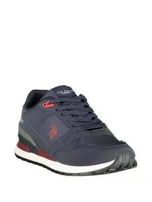 U.s. Polo Assn. Logo-print Panelled Sneakers