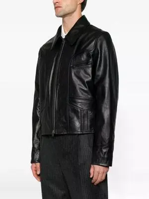 Amiri Leather Western-yoke Jacket