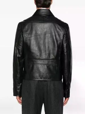 Amiri Leather Western-yoke Jacket