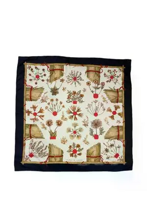 Hermès Herbier De Gavarnie Silk Scarf