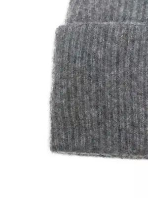 ANIPS Ribbed-knit Beanie Hat