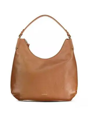 COCCINELLE Medium Rebekka Grained Leather Tote Bag - Brown