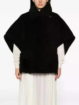 Max Mara High-neck Textured-finish Jacket