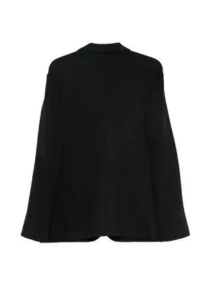 Marco Pescarolo Giove Notched-lapels Blazer - Black