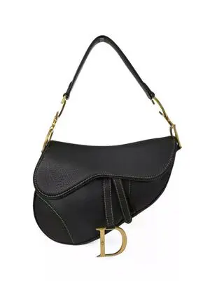 Dior Saddle Leather Shoulder Bag