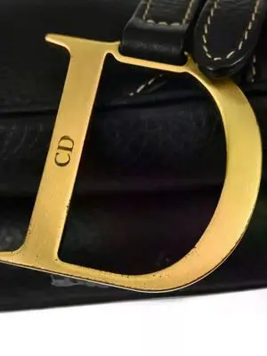 Dior Saddle Leather Shoulder Bag