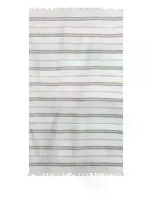 TEKLA Striped Fringed Towel