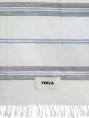 TEKLA Striped Fringed Towel