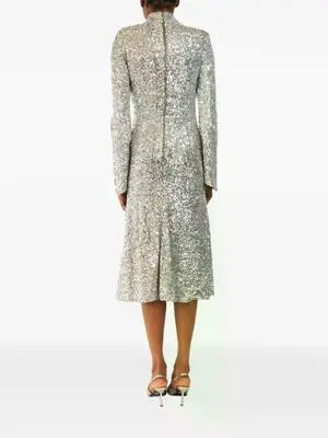 Rebecca Vallance Sequin-embellished Midi Dress