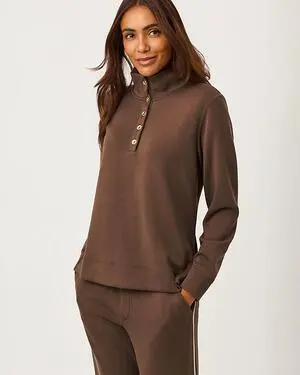 Lilly Pulitzer® Upf 50+ Cowie Pullover In Easy Fit, Long Sleeves - Coco Beach