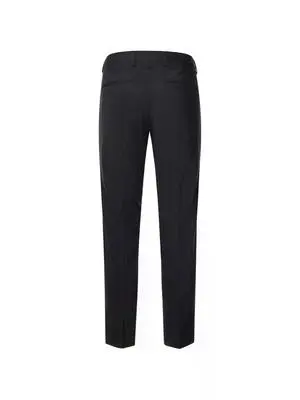 BE ABLE Pressed-crease Tailored Trousers - Grey