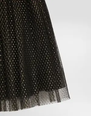 Dolce & Gabbana Crystal-embellished Skirt