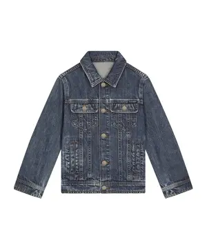 Dolce & Gabbana Logo-patch Denim Jacket