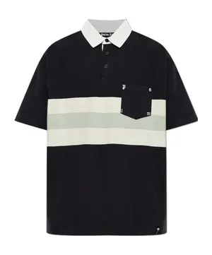 Palm Angels Short-sleeved Polo Shirt