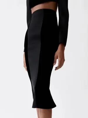 Jacquemus Panelled Midi Skirt