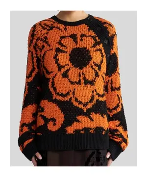 Etro Floral Jacquard Sweater