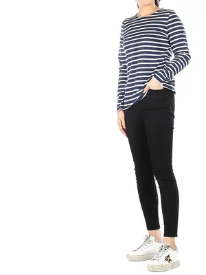 Saint James Striped Long-sleeved T-shirt