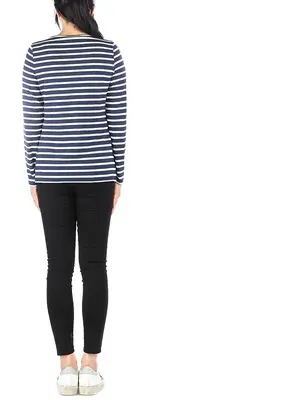 Saint James Striped Long-sleeved T-shirt