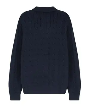Polo Ralph Lauren Cable Knit Logo Cardigan