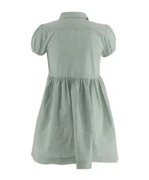 Polo Ralph Lauren Striped Shirred Dress