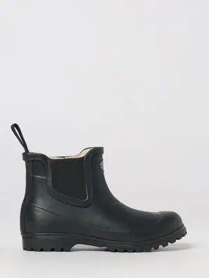 Superga 798 Chelsea Rubber Rain Boots With Lug Sole - Black