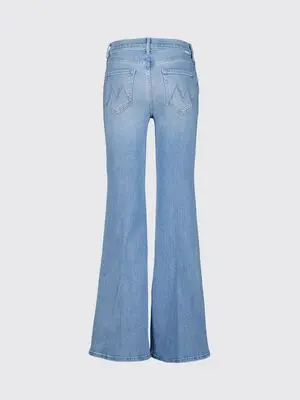 MOTHER High-waisted Flared Jeans In Stretch Cotton Denim