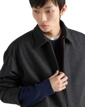 Prada Re-cashmere Crew-neck Sweater