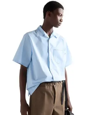 Prada Short-sleeved Cotton Shirt