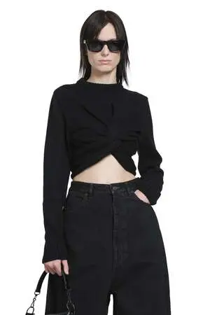 Balenciaga Knotted Wool Sweater