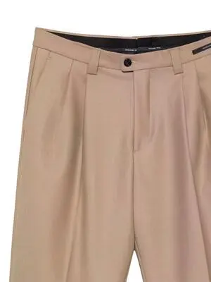 MICHAEL COAL Harrison Pleated Tailored Trousers