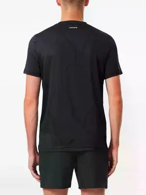 Lacoste Ultra Dry Crocodile Jacquard Tennis T-shirt