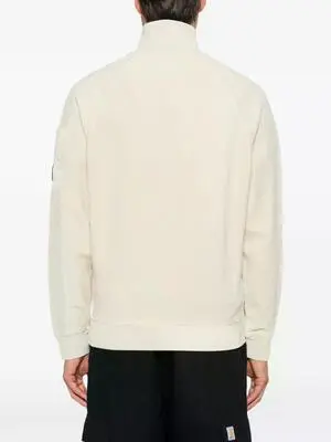 C.P. COMPANY Lens-detail Quarter-zip Sweater