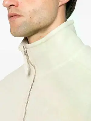 C.P. COMPANY Lens-detail Quarter-zip Sweater