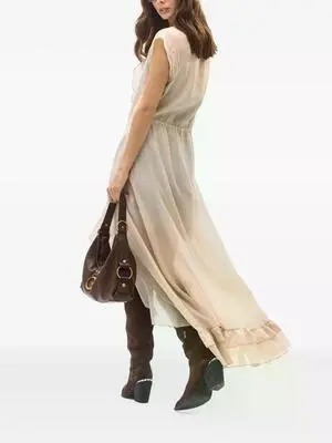Guess Ruffled Long Dress