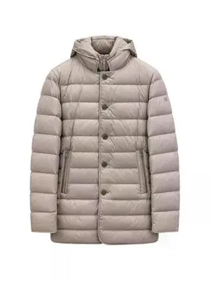 DUNO Loft Hoody Quilted Coat - Neutrals
