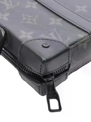 LOUIS VUITTON 2010-2026 Monogram Eclipse Soft Trunk Wallet Crossbody Bag