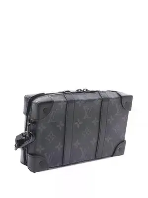 LOUIS VUITTON 2010-2026 Monogram Eclipse Soft Trunk Wallet Crossbody Bag